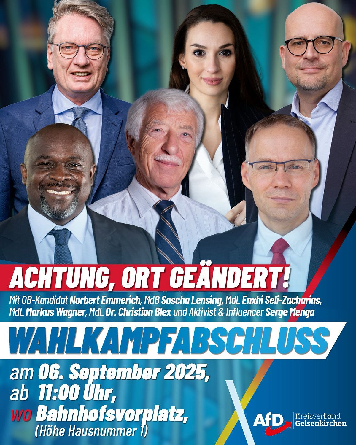 Wahlkampfendspurt 06.09.2025 - AfD Gelsenkirchen